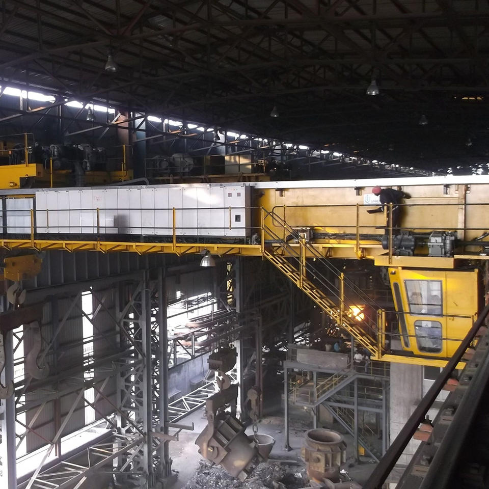 Metallurgical Foundry Overhead Crane for Steel Plant Ladle Handling ...
