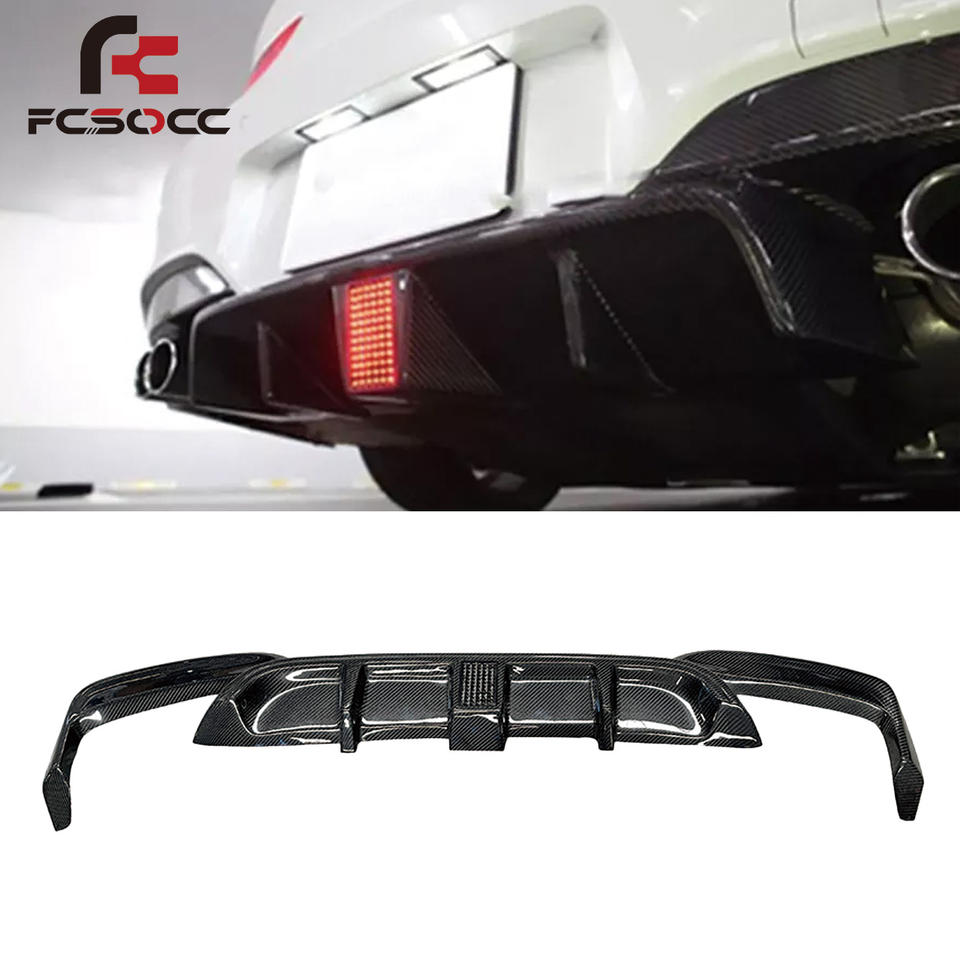 Carbon Fiber Rear Diffuser for BMW 6 Series F06 F12 F13 M6 MP Style ...