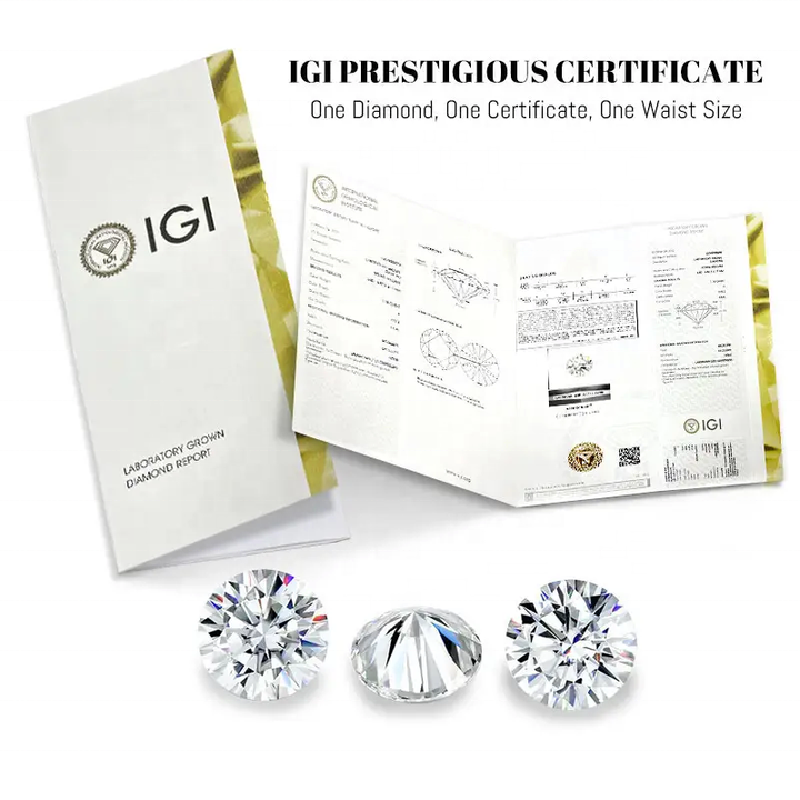 IGI GIA Certified Lab Created Diamonds - Wholesale Prices
