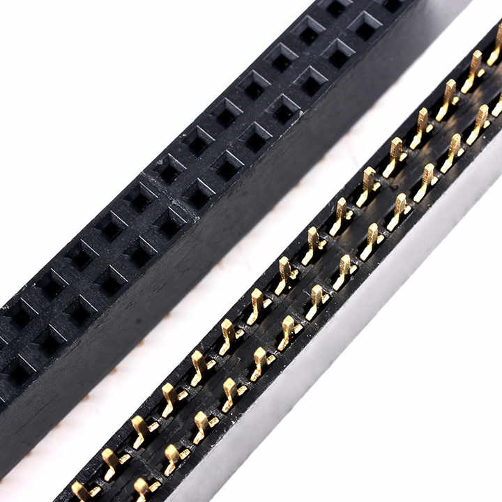 2mm Pitch 1x40 pins Header Socket PCB Connector Female 40 PIN Header ...