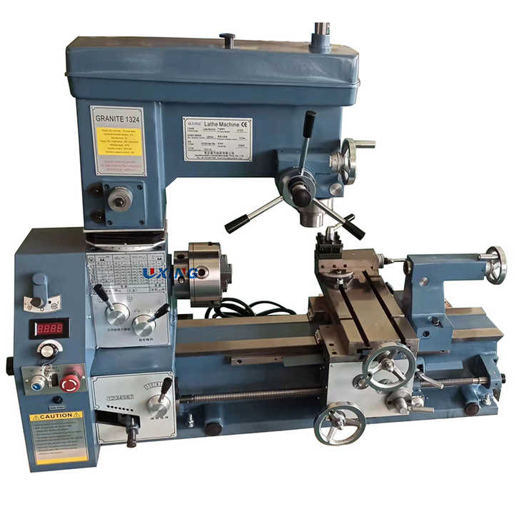 G1324 G1340 Mini 3 in 1 Multi-purpose Lathe Mill Drill and Milling and Drilling Combine Machine ...