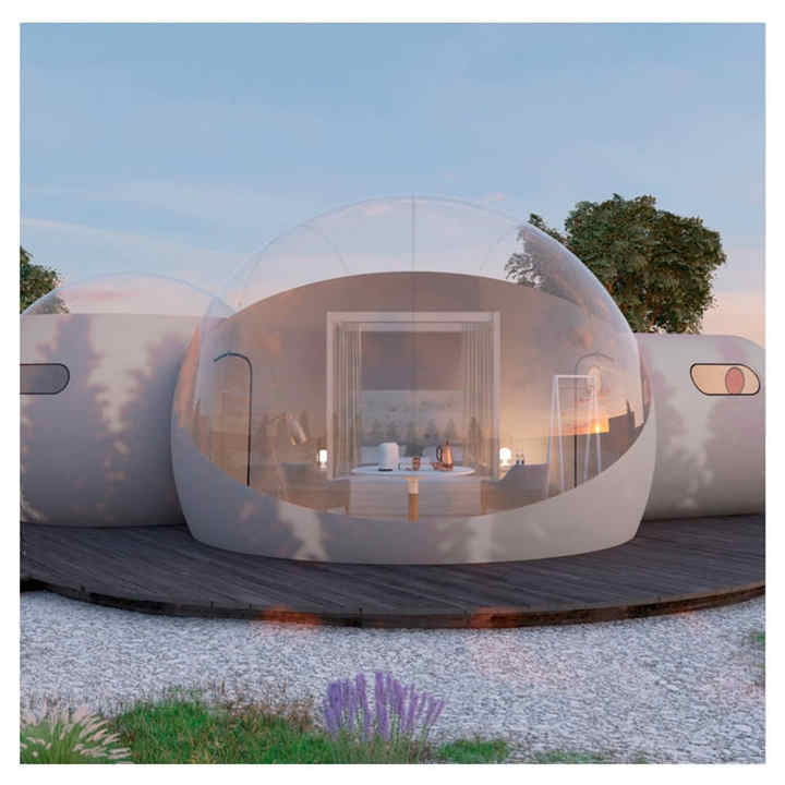 Giant Clear Crystal Igloo Dome Bubble Tent Transparent Inflatable ...