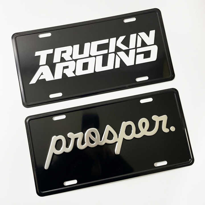 Custom Your Own Metal License Plate - Personalized Designs