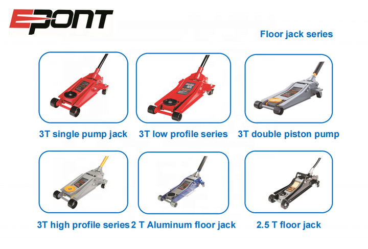3 Ton Hydraulic Floor Jack - EPONT Jack for Car Repairing