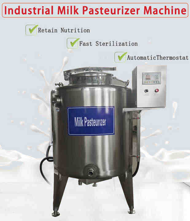Small Milk Pasteurizer Machine Juice Milk Pasturizer tank Fruit Yoghurt ...