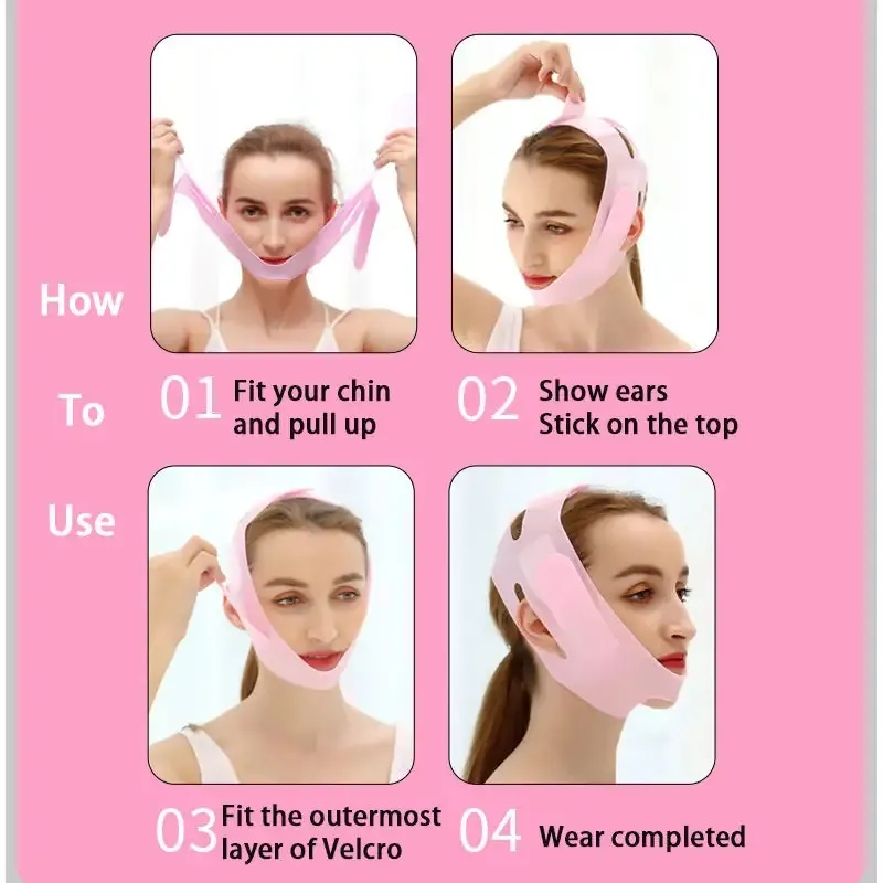 Chin Tightening Cheek V-Shaped Lifting Bandage - Reusable