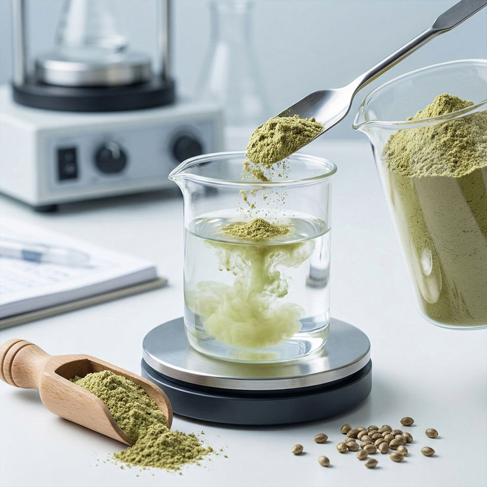 Hemp Seed Herbal Extract Powder Unsaturated Fatty Acids Plant Protein ...