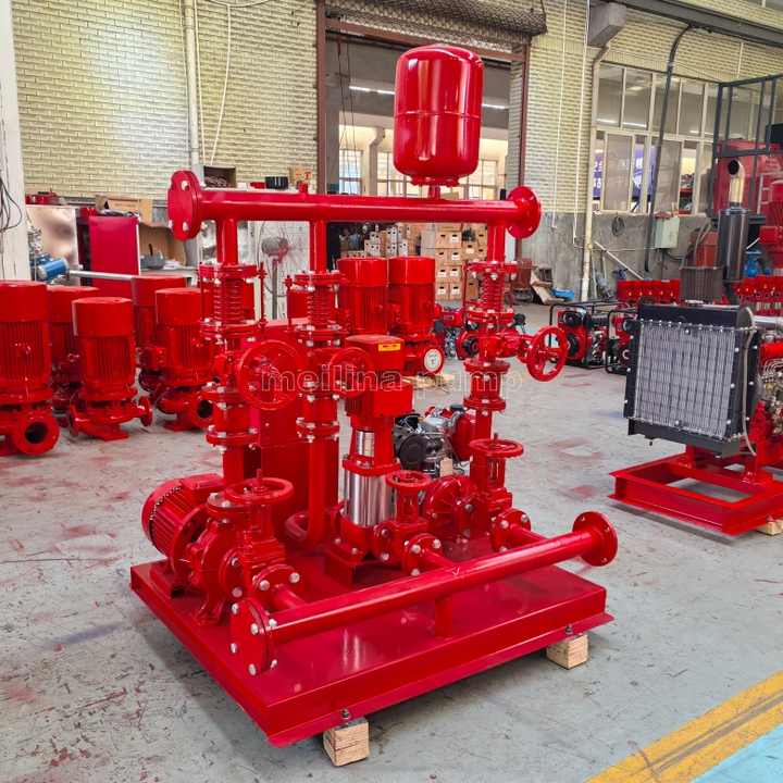 EDJ Diesel Engine Fire Hydrant Fire Fighting Water Pump Set Manufacture ...