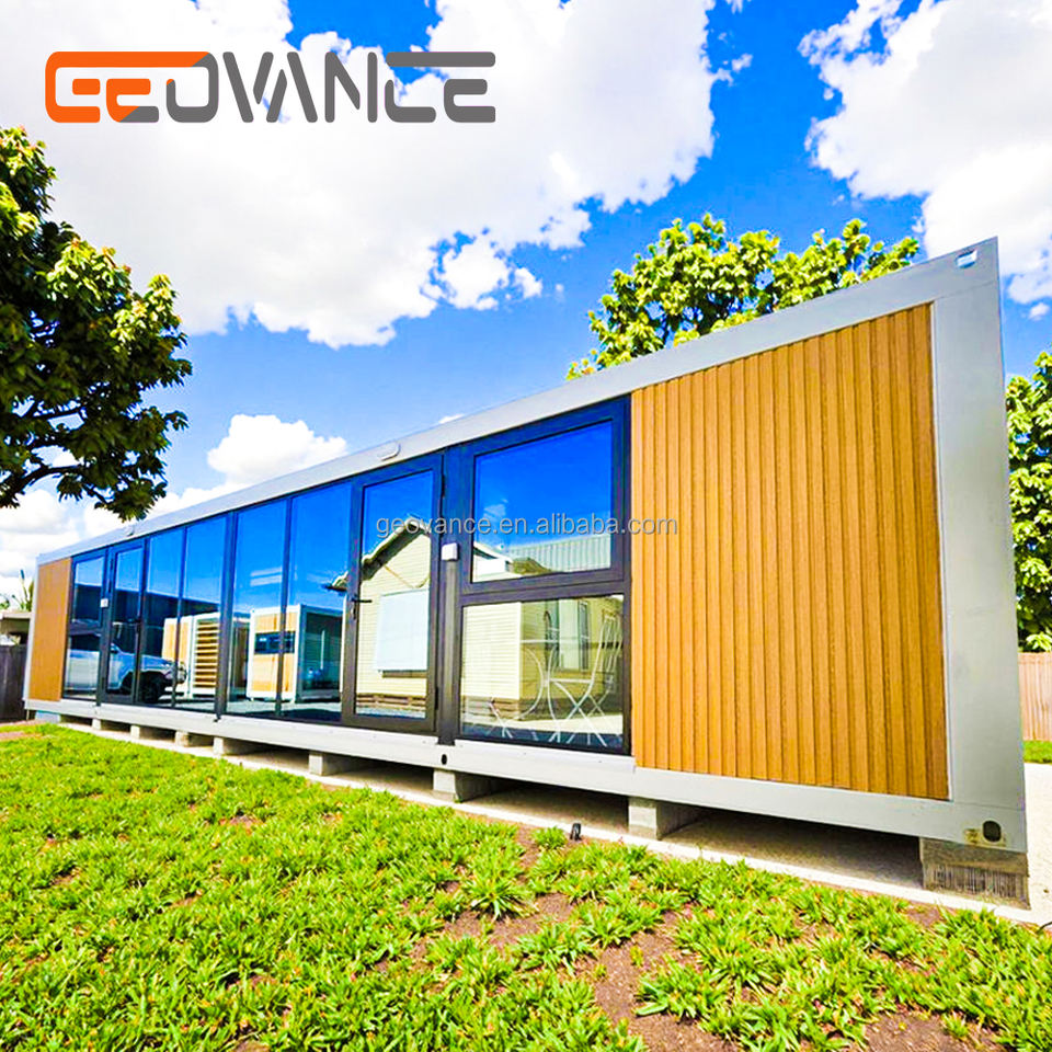 20 40FT Steel Container House Prefab Modular Home Sandwich Panels ...