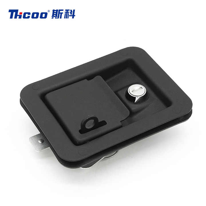 Carbon Steel Cabinet Door Lock Latch with 2 Keys, OEM | Wholesale