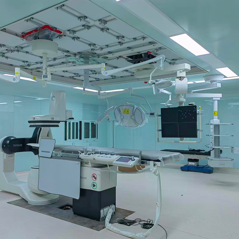 Modular Glass panels, operating room purification special project ...