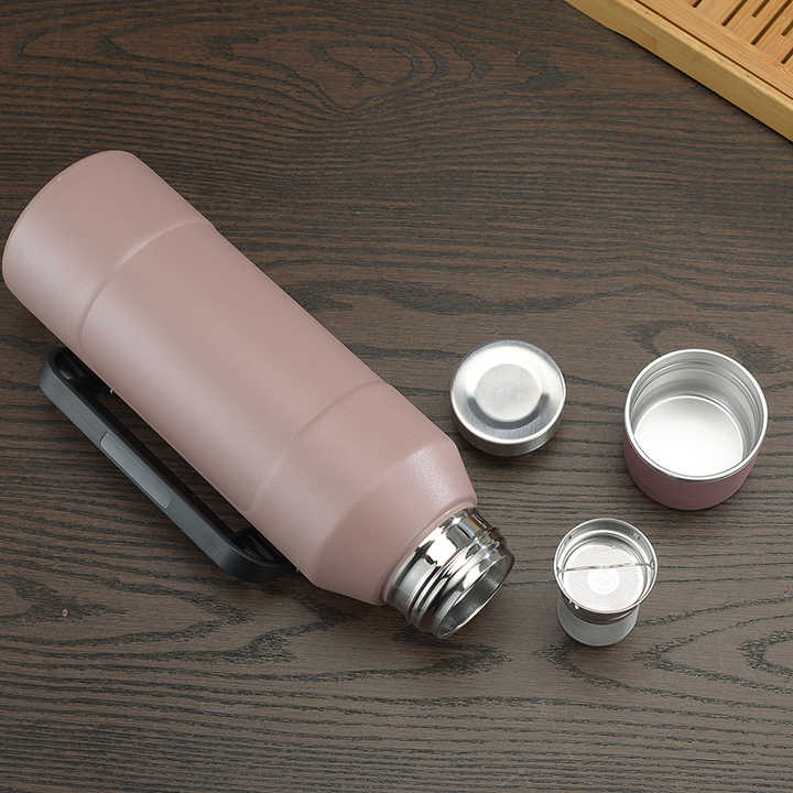 Custom Logo 1500ml 304 Stainless Steel Thermos Kettle Portable Camping ...
