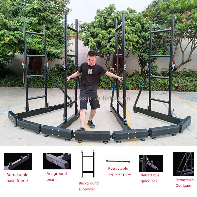 Stable Ground Support for LED Video Walls - Indoor & Outdoor