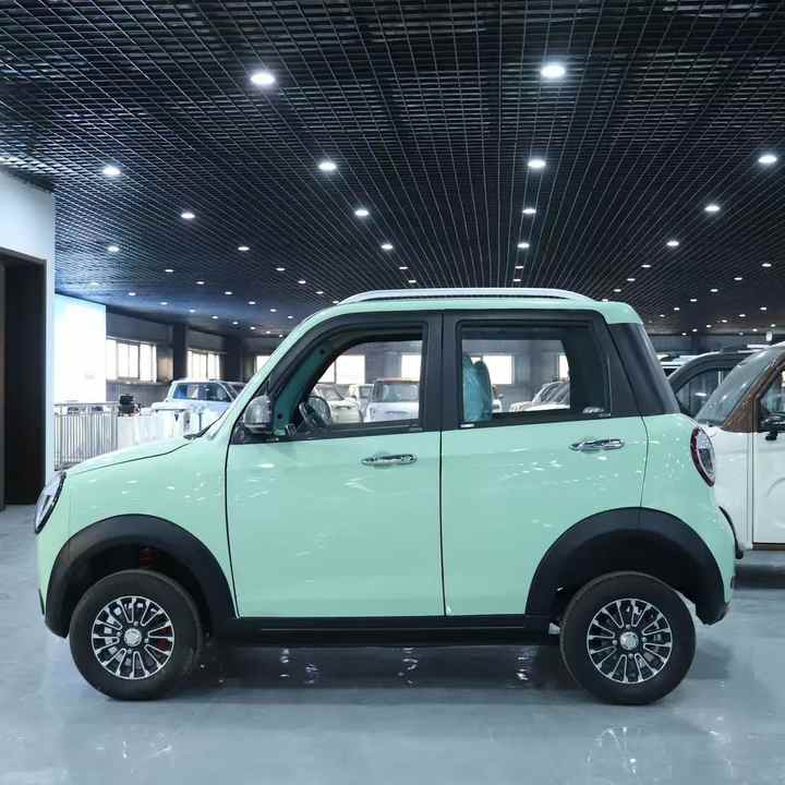 Mini Electric Car with Solar Panels - Efficient & Versatile