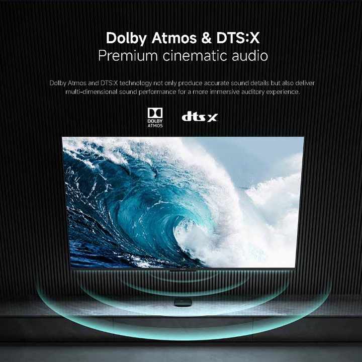 Xiaomi TV Box S (3rd Gen) - 4K Android 12 Streaming Device