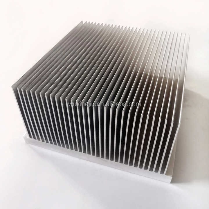 High Power Extruded Heatsink for IGBT - 6000 Series Aluminum