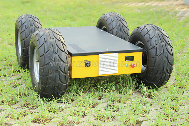 100kg Payload Remote Control Robotic Chassis for Security