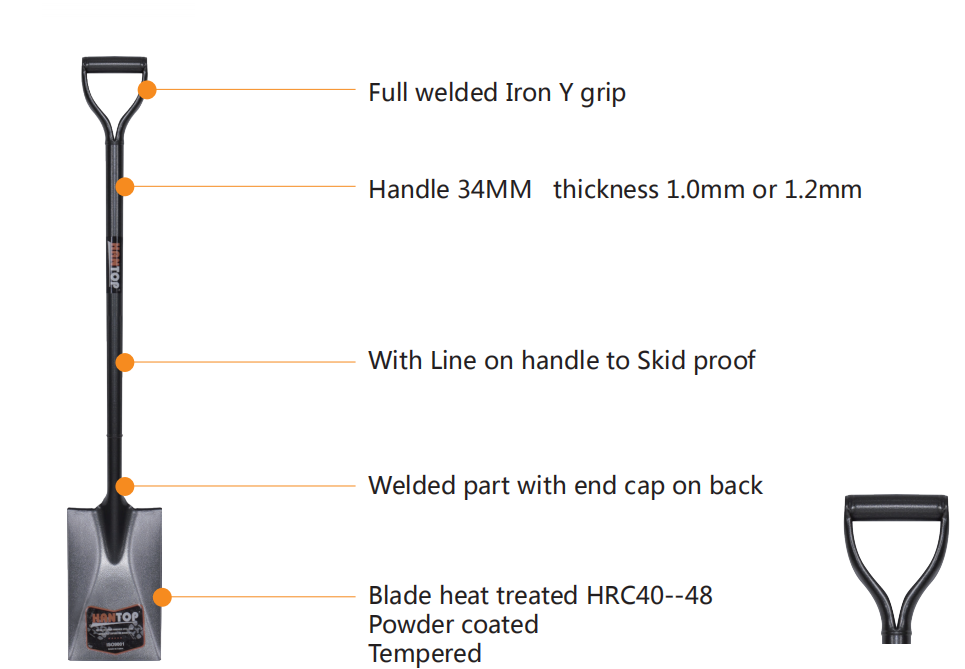 31740 All Metal Steel Square Spade Elephant Brand Shovel Spade Nigeria ...