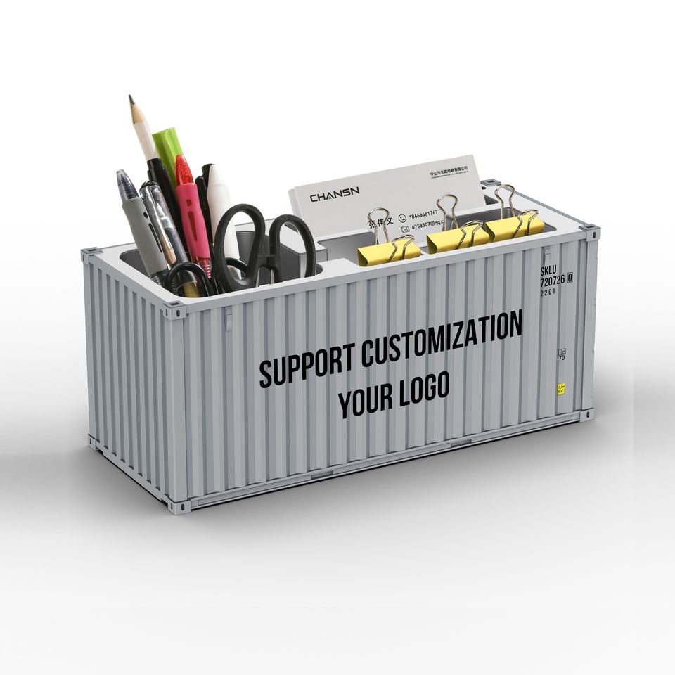 Miniature Container Model 1:30 - Eco-Friendly Plastic Crafts