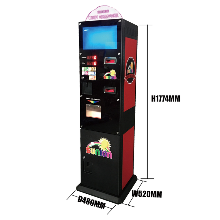 Coin Dispenser Token Exchange Machine Bill to Coin Change Machine with ...