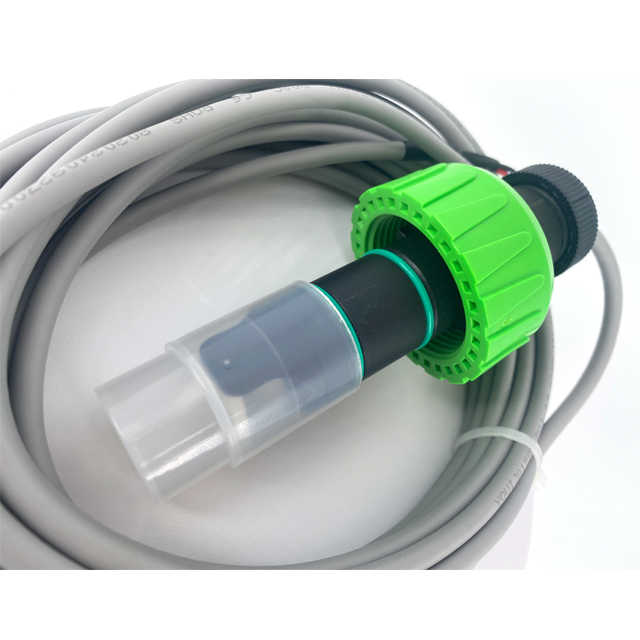 DC5-24V NPN Passive Pulse Flow Sensor Plastic PVDF Pipe Line Paddle ...