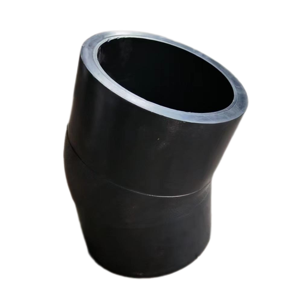 45Elbow Professional Irrigation Plastic Pipe Fittings Black Butt Fusion ...