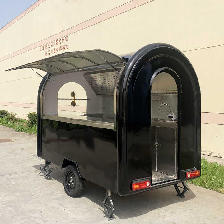 Street Food Trailer Catering Food Truck Fully Equipped Mobile ...