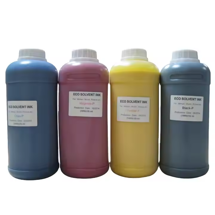 LETOP Guangzhou Printing Ink Eco Solvent Inks for Tx800 Tarpaulin C M Y ...