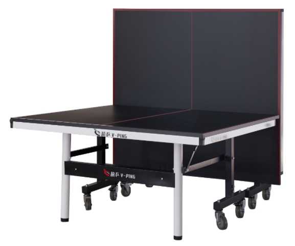 Foldable Table Tennis Table with Movable Net Frame Indoor/Outdoor ...