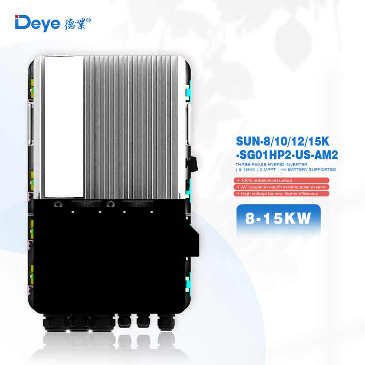 Deye 16KW Single Phase Hybrid Inverter SUN-16K-SG01LP1-EU in Stock ...