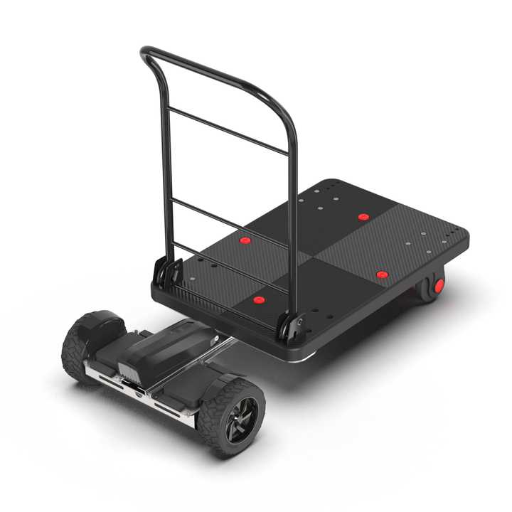 Efficient Balance Car Warehouse Platform Trolley Balancing Car Electric ...