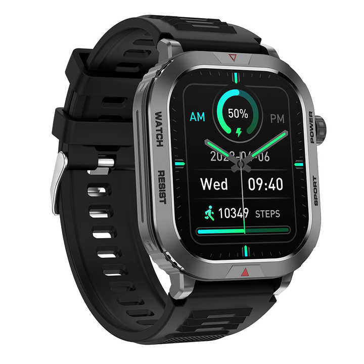 ZW66 Sport Smart Watch - IP68 Waterproof & Health Tracker
