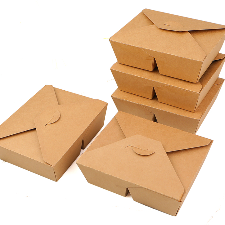 Kraft Paper Food Plate Disposable Boat Tray Hot Dog Chips Snacks Sushi ...