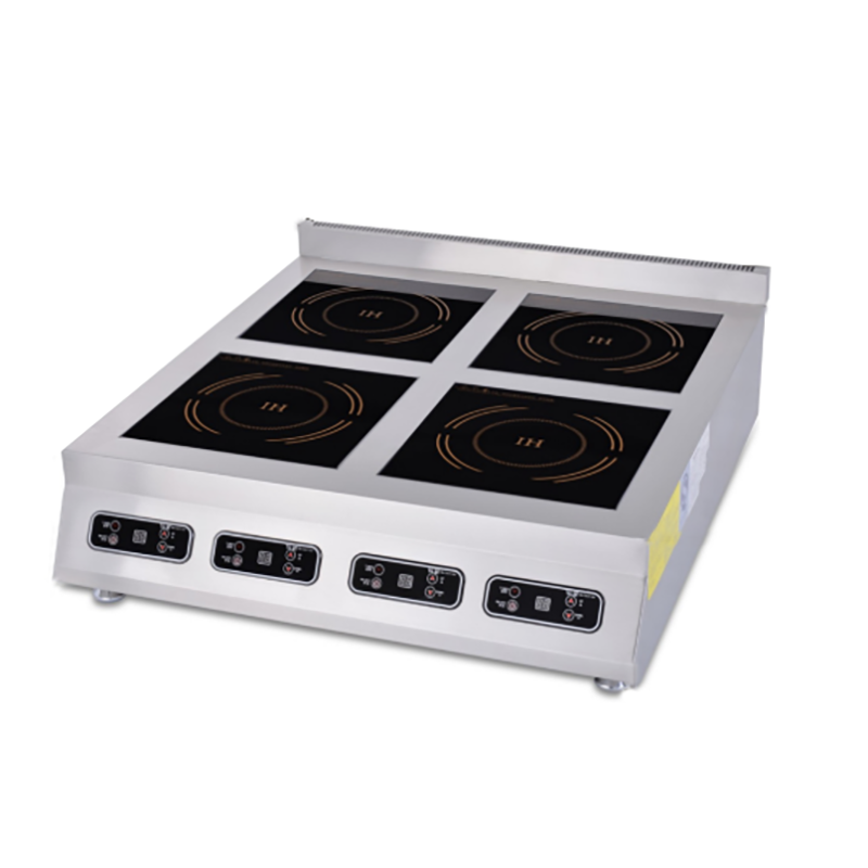 Commercial Countertop 4 Burner Induction Cooker High Efficiency Digital ...