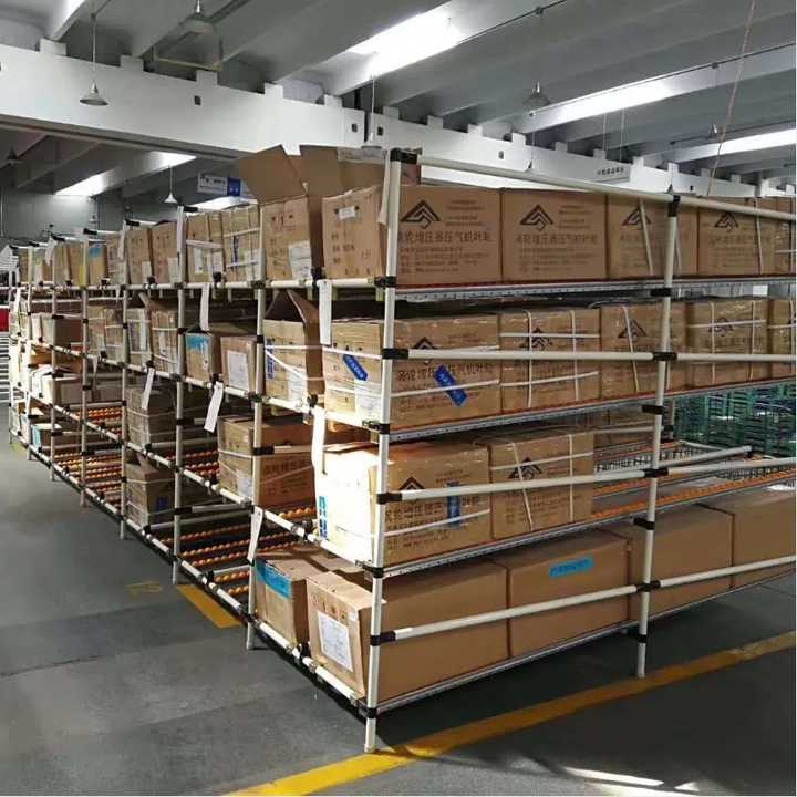 用于kaizen管道货架系统的logiform管道拾取车精益管道仓库架| Alibaba.com