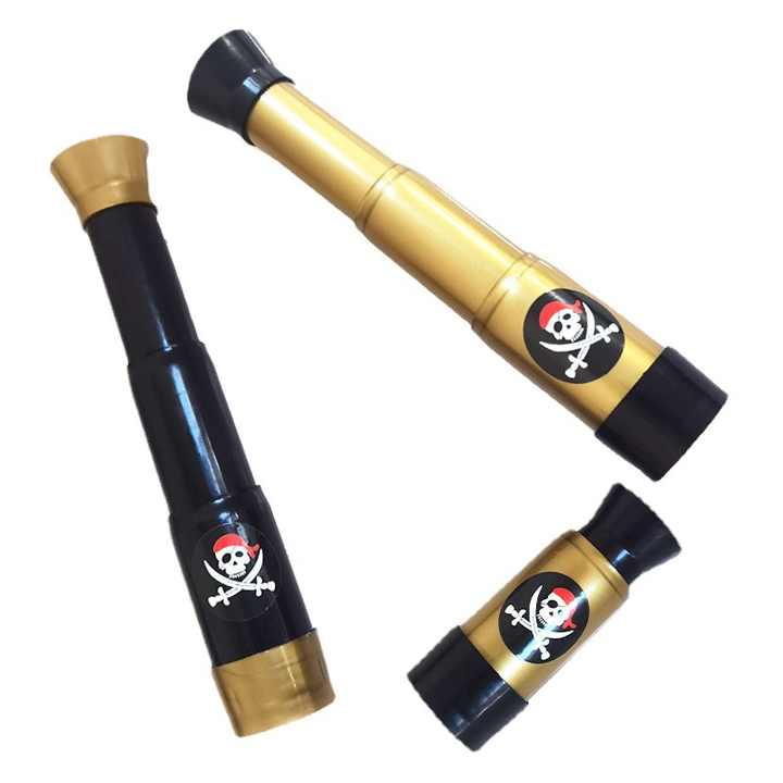 Pirate Theme Party Mini Plastic Pirates Telescope Pirates Monocular ...