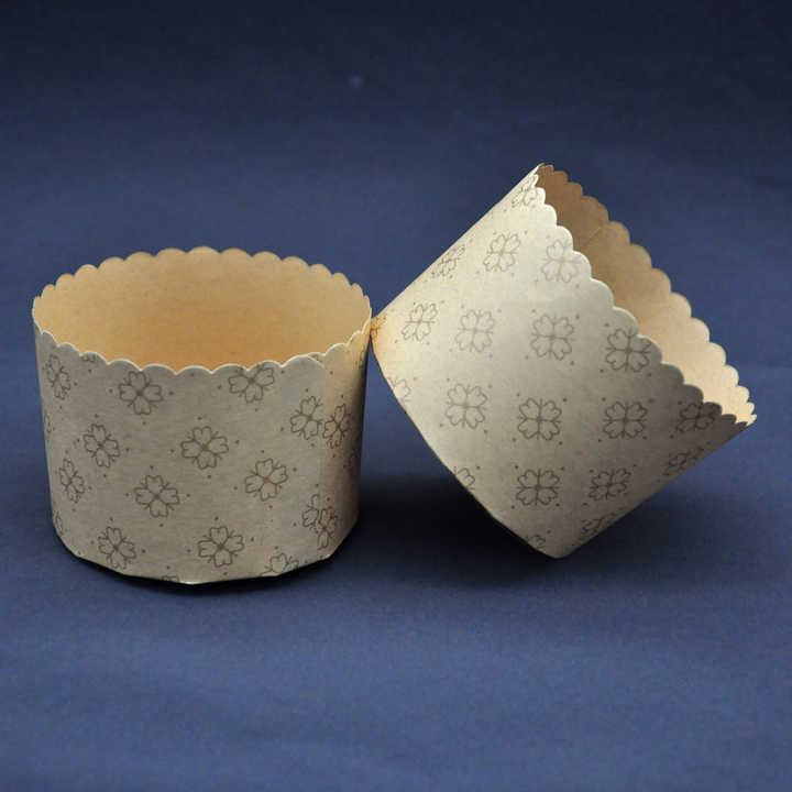 PANETTONE DISPOSABLE PAPER BAKING MOLD---Base Diameter 59mm X Wall 50mm ...