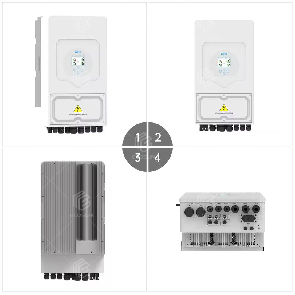 Big Storage Function EU Stock deye SUN-60-80K-SG01HP3-EU-EM4 380V 400V ...