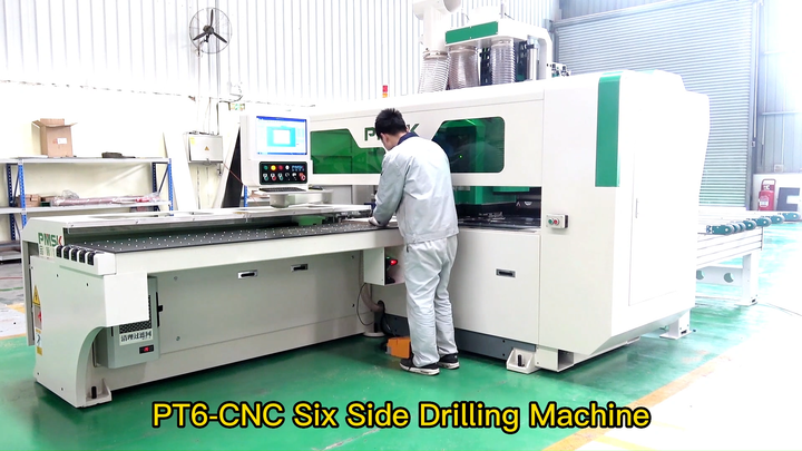 CNC 6 Side Multi Boring Machine for Cabinets & Furniture