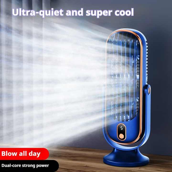 22 Ultra-low Decibel Desktop Quiet Fan USB Electric Small Handheld Mini ...