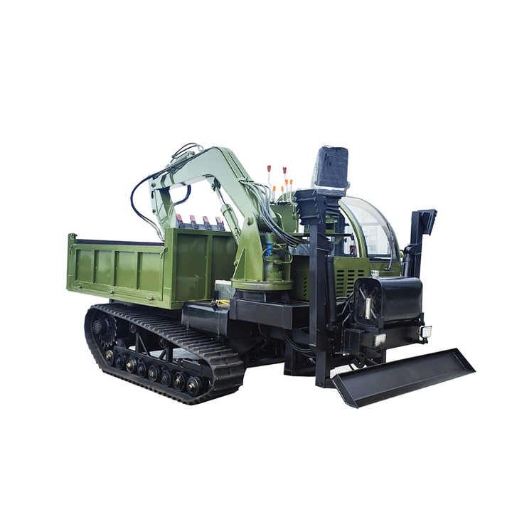 Mini Crawler Dumper with Mini Excavator - 5T Hydraulic Power