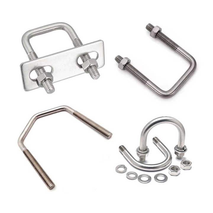 Customized Stainless Steel U-Shaped Bolt A2-70, A2-80 Special Bolt U ...