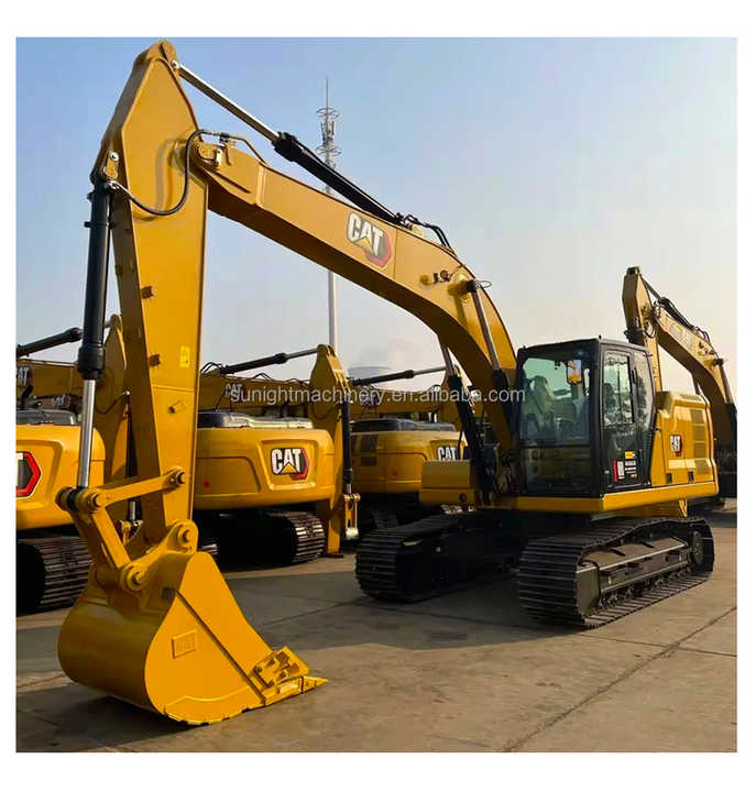 CE ISO EPA Approved Used Caterpillar Excavator CAT 320GC with Long Boom ...
