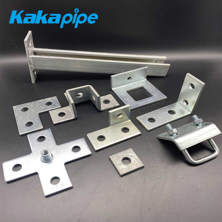 Wholesale Channel Strut Fittings Electrical Galvanized Angle Flat Plate ...