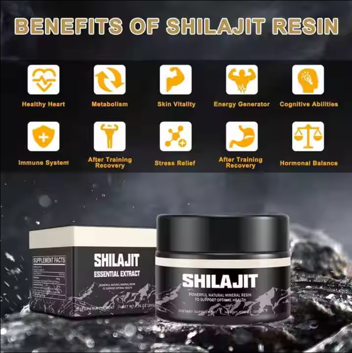 Biocaro 30g Shilajit Cream Pure Himalayan Multiple Minerals Supplement ...