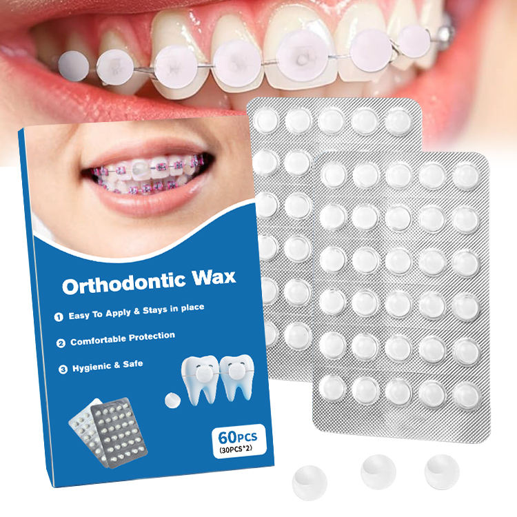 OEM Boxed GT Brand Dental Orthodontic Wax 60 Pieces Mint Flavor White ...