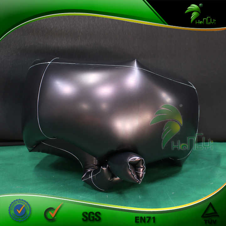 Custom Inflatable Black Diaper Wearable Inflatables with SPH for Fun