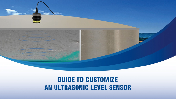 Holykell Ultrasonic Fuel Tanker Level Sensor - 4-20ma