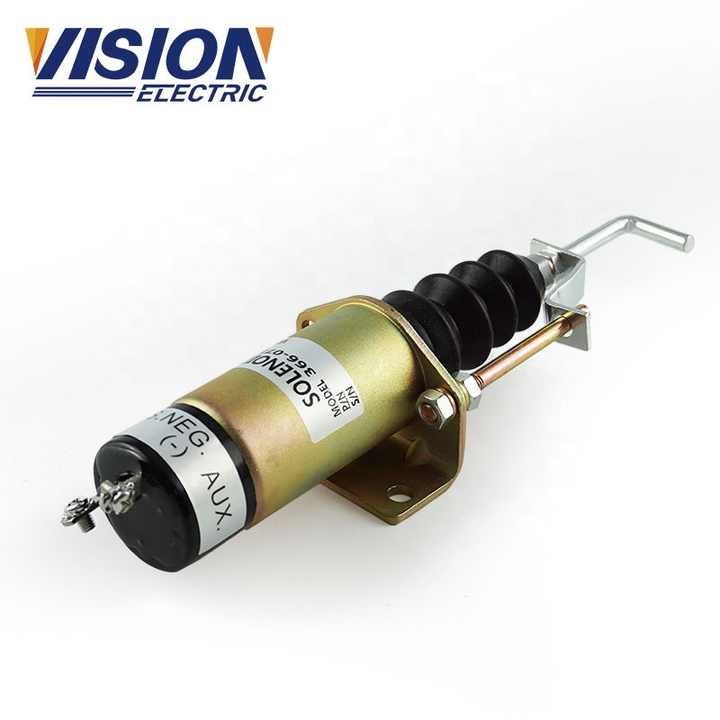 Excavator Parts Diesel Engine 366-07197 36607197 36607198 12v 24V Push ...