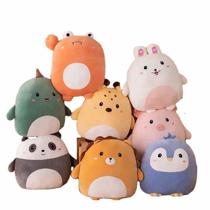 Wholesale Squish Plush Toy Cute Cartoon Soft Pillow Stuffed Squish Soft ...